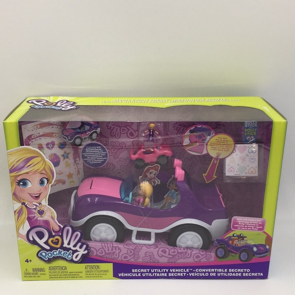 Polly Pocket | Toys | Polly Pocket Adventure Suv Secret Utility Vehicle ...